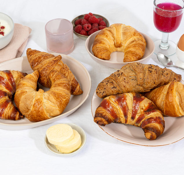 bake-off frozen croissants from the manufacturer - Gourmand Pastries