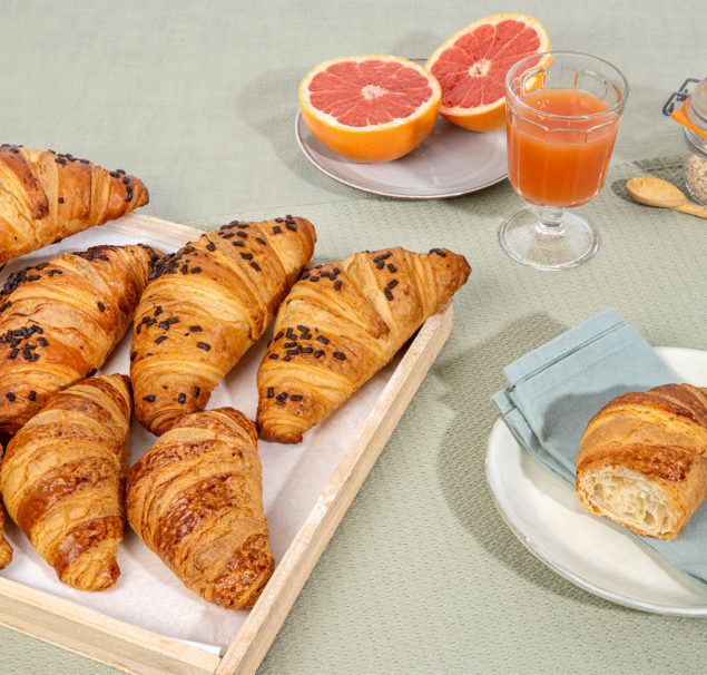bake-off frozen croissants from the manufacturer - Gourmand Pastries