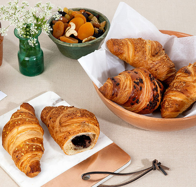 bake-off frozen croissants from the manufacturer - Gourmand Pastries