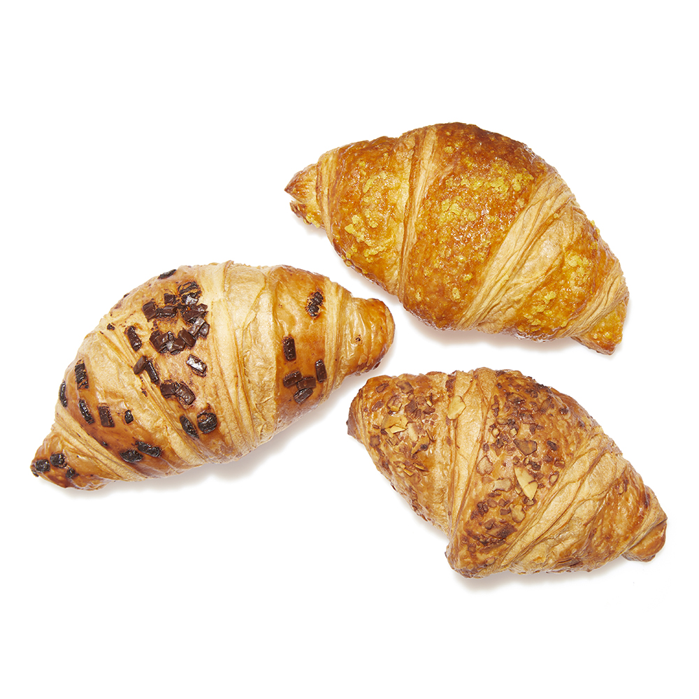 Mix mini Filled Croissants 45g - Gourmand Pastries